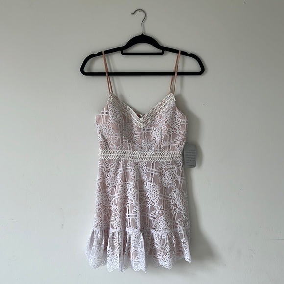 Jump | Dresses | Jump Apparel White Lace Dress | Poshmark